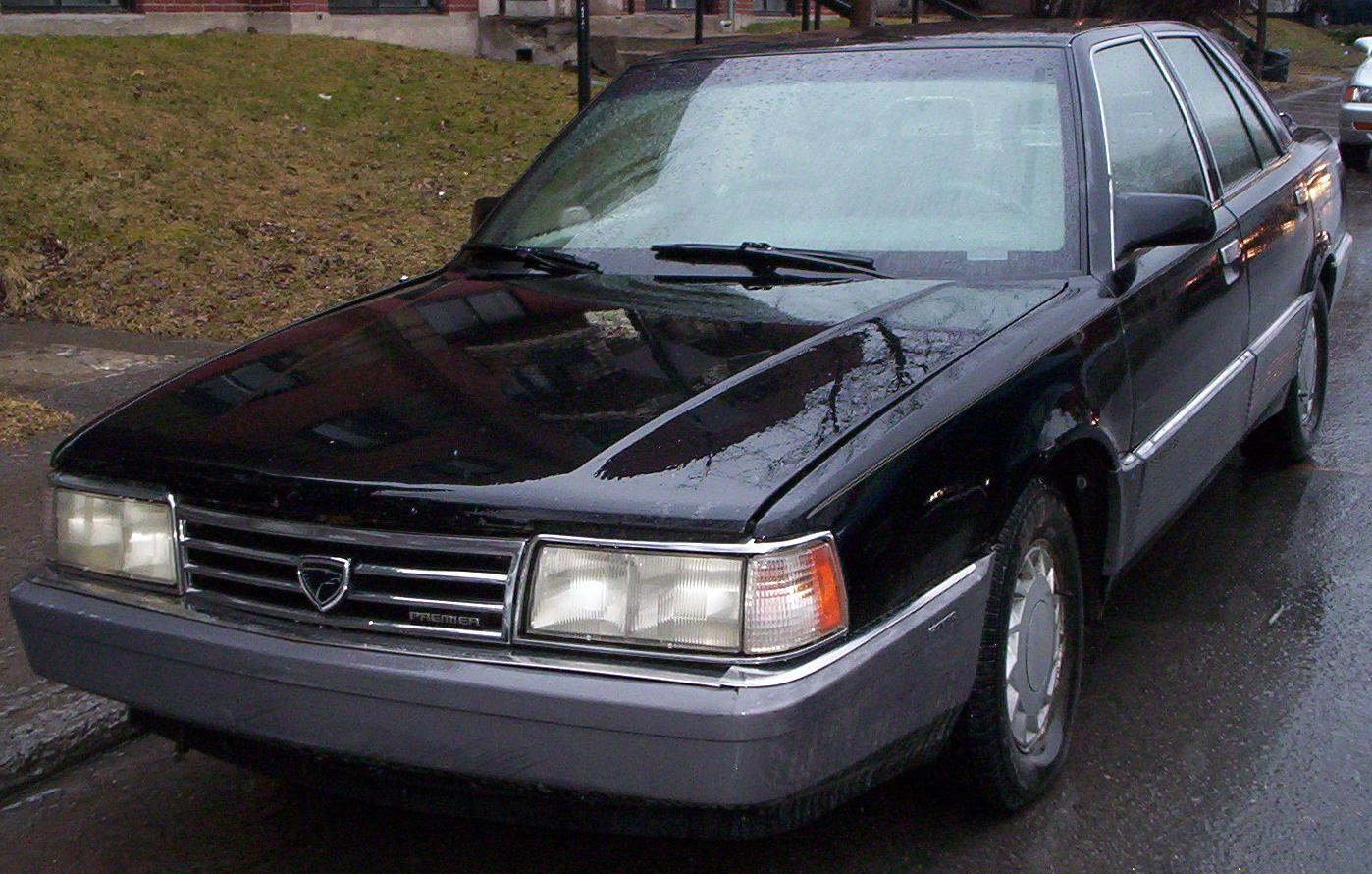 1990 Eagle Premier VINs, Configurations, MSRP & Specs - AutoDetective