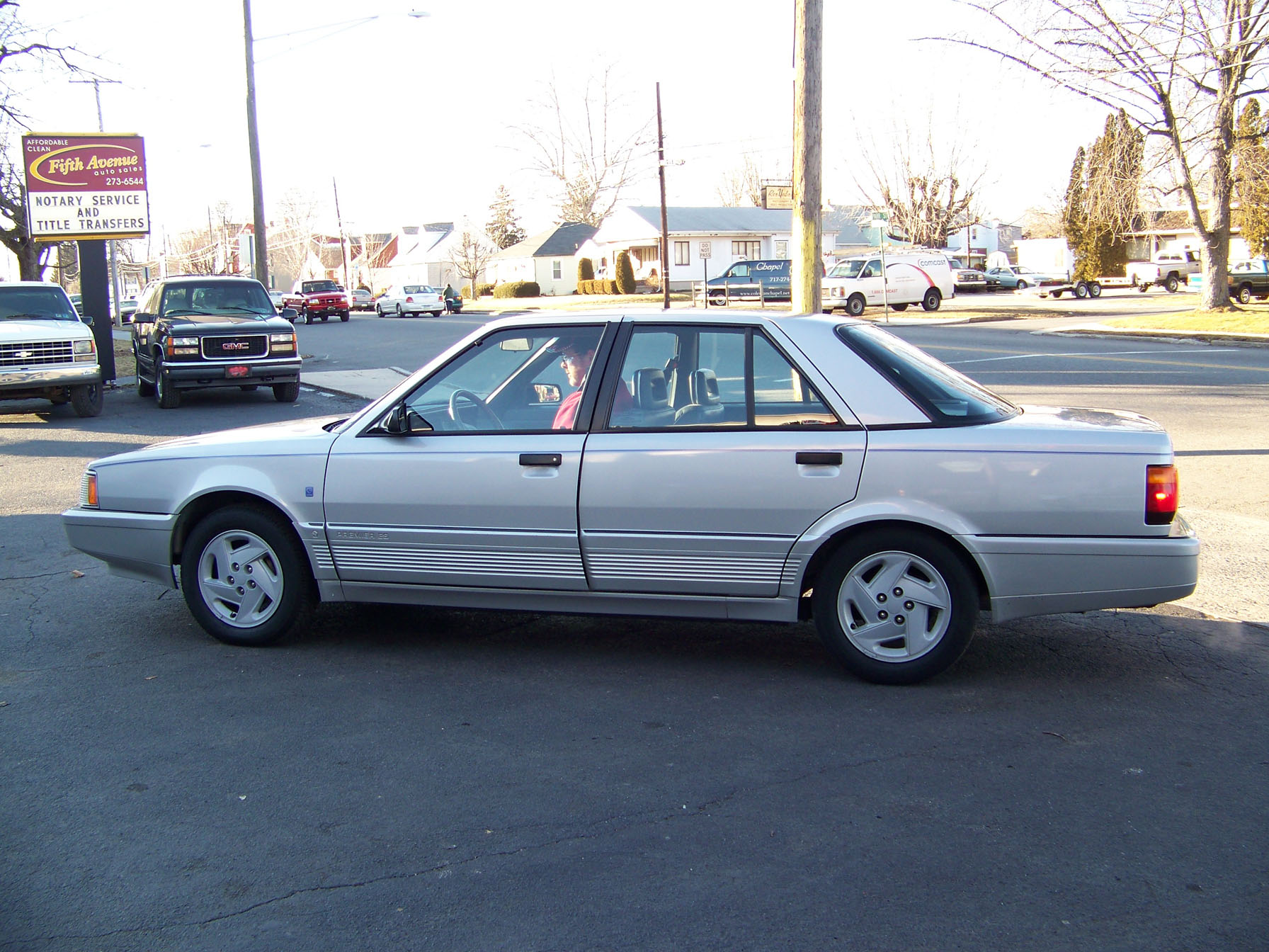 1990 Eagle Premier VINs, Configurations, MSRP & Specs - AutoDetective