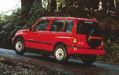 1996 Suzuki Sidekick Specs, Prices, VINs & Recalls - AutoDetective
